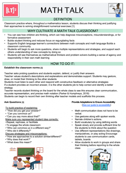 Learning and Teaching with Learning Trajectories – STEMIE